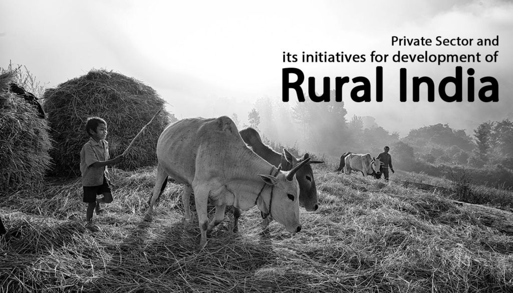 Private Sector and its initiatives for development of Rural India ...
